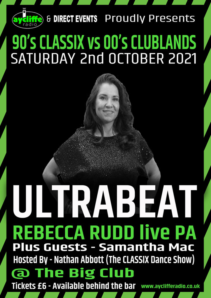 90s v 00s & Rebecca Rudd – Aycliffe Radio
